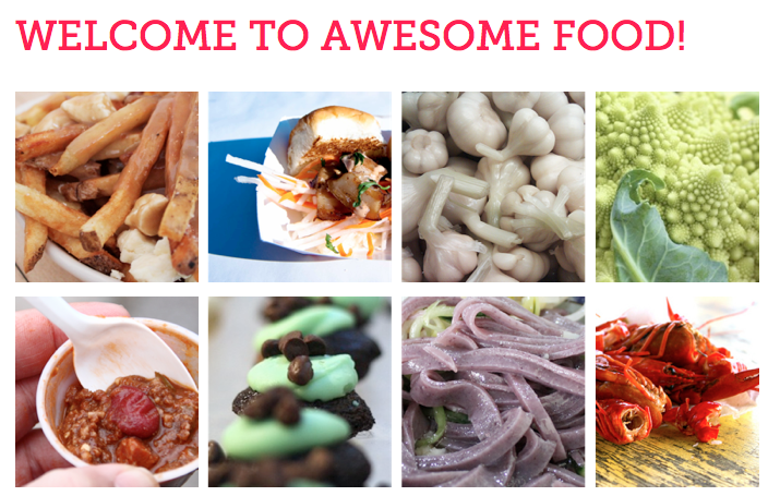 Announcing "Awesome Food" - part of The Awesome Foundation – Jeff ...
